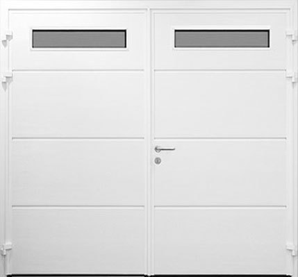 Side Hinged Garage Doors Window Options | Teckentrup Depot