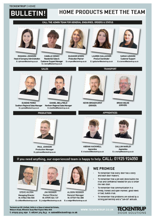 Your Team (Contact Sheet) | Teckentrup